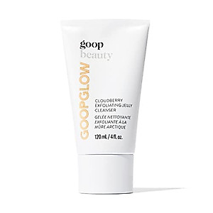 goop Beauty Exfoliating Jelly Cleanser | Face Wash to Clean, Smooth, & Brighten Skin | Squalane, Kakadu Plum, & Vitamin C Face Wash | 4 fl oz | Moisturizes & Smooths Skin | Paraben & Silicone Free