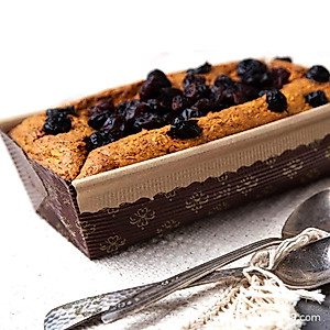 25 Pieces Disposable Kraft Papers Bread Loaf Pans Bakery Pastry Rectangle Pans For Kitchen Microwave Freezer Oven Safe Cupcake Wrappers For Boys