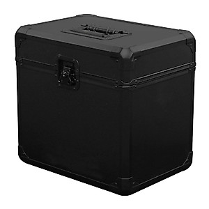 Odyssey Black Krom 12 Inch 70 Record Capacity Utility LP Vinyl Transport Case