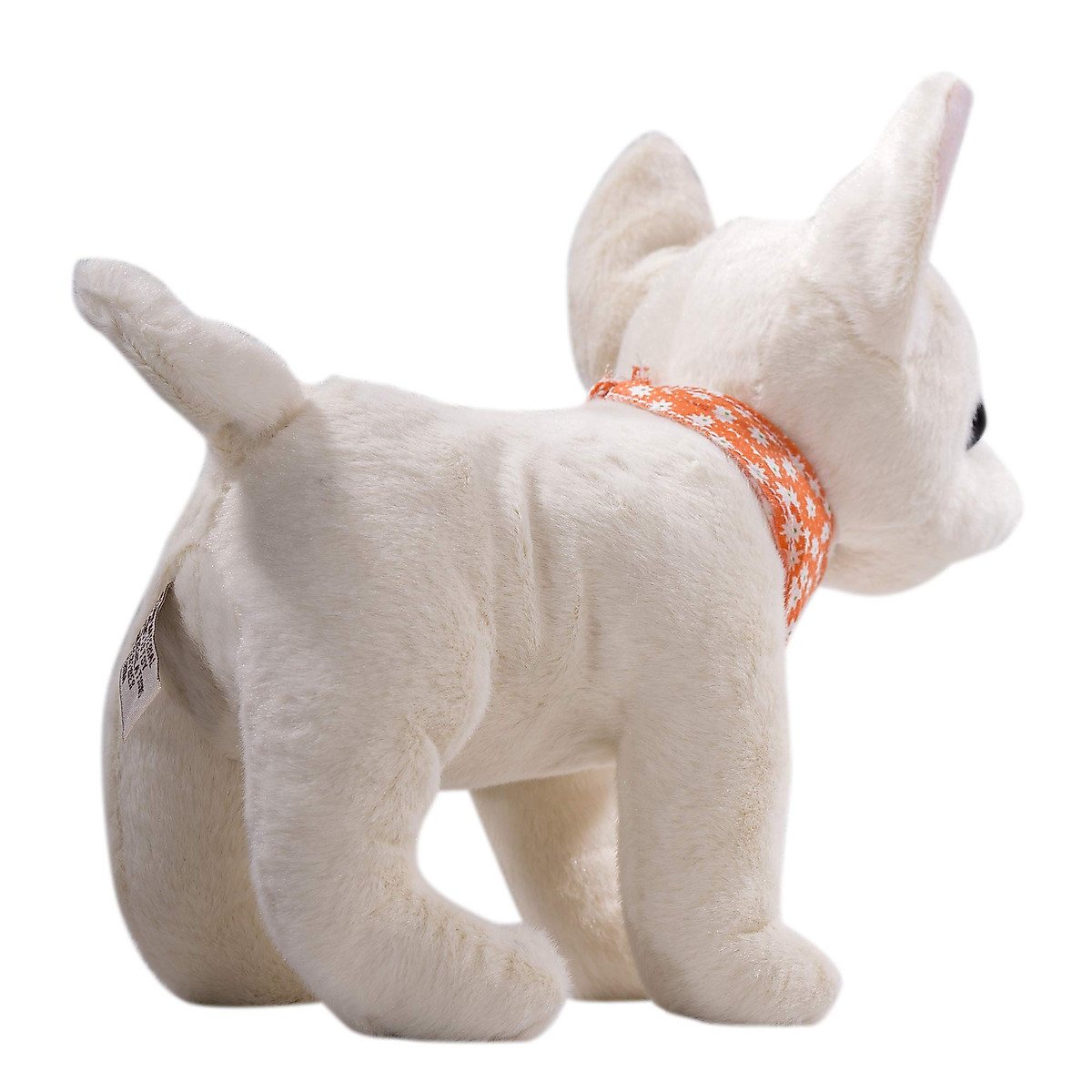 DILLY DUDU Cream Puppy Dog Stuffed Animal Chihuahua Plush Toy 10-Inch