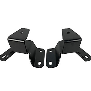 YANGCAN 4" Drop Kit Leveling Lowering Shackles Hangers Compatible with Ford F150 F100 1973-1996