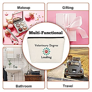 Veterinarian Gift Veterinarian Makeup Bag Veterinary Medicine Graduation Gift Vet Student Gift Cosmetic Bag Vet Tech Gift Vet Assistant Appreciation Gift Vet Practitioner Gift Veterinary Teacher Gift