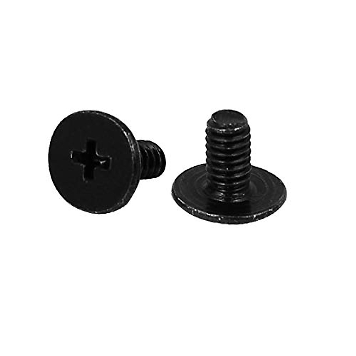 New Lon0167 CM2x4mm Black Featured Zinc Plated Flat reliable efficacy Head Phillips Laptop Computer PC Screw 400pcs(id:9f9 e9 4d f75)