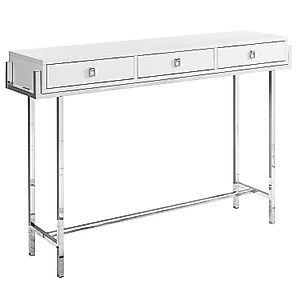 Monarch Specialties ACCENT TABLE, WHITE