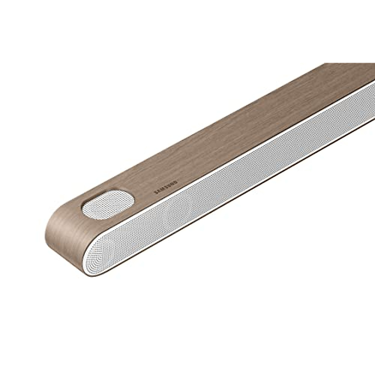 SAMSUNG Ultra Slim Soundbar Bezel, Accessory for S800B and S801B Sound Bars, Customizable to Match The Frame TV Bezels, 2022, VG-SCFBS8TK/ZA, Teak (Renewed)