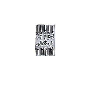 Pasco Specialty Products NEW Special Family Assortment of TEN Brushed Silver CREMATION URNS including 10 Velvet Pouches, 10 Ball-Chain Necklaces & Fill Kit - MADE IN THE USA