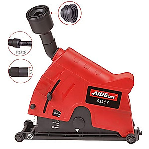 Aidelife Dust Collector Attachment,Cutting Dust Shroud for Angle Grinders 7 inch and 9 inch