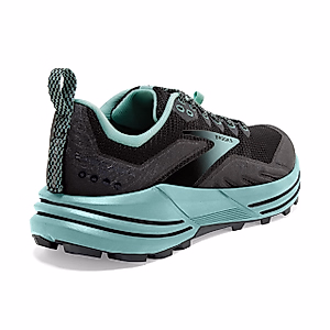 Brooks Women's Cascadia 16 Trail Running Shoe - Black/Ebony/Yucca - 8.5 Medium
