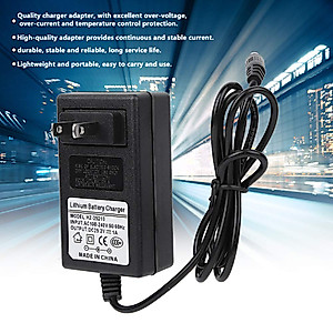 Massage Gun Adapter AC DC 100 to 240V Muscle Gun Charger Adapter Power Supply Cord Cable (US 25.2V)