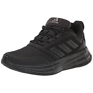 adidas Women's Duramo Protect Running Shoe, Black/Black/Carbon, 9