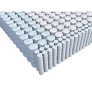 Bedz King Twin Mattress, White