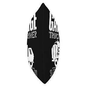 Garbage Truck Driver Joke Trucks Recycling Waste Bin RCV Throw Pillow