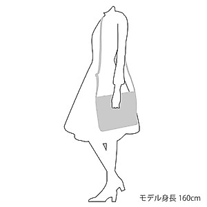 Kitamura R-0702 Crossbody Shoulder Bag, Chocolate/Pink [Brown] 62721, One Size