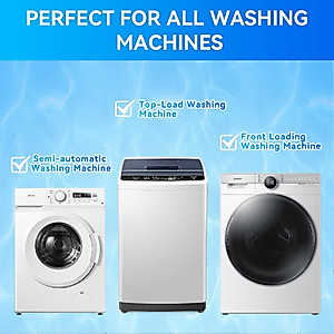 BLANDELLA Washing Machine Cleaner, Washing Machine Cleaning Tablets for Front Load and Top Load Washers, and Stain Remover for Laundry Tub 12-Month Supply