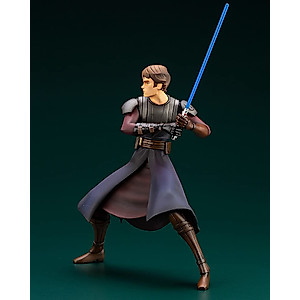 Kotobukiya Star Wars: The Clone Wars: Anakin Skywalker ArtFX+ Statue, Multicolor