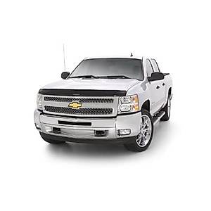 Auto Ventshade [AVS] Bugflector/Hood Shield | Dark Smoke | 23850 | Fits 2007-2013 GMC Sierra 1500, 2007-2010 Sierra 2500HD & 3500HD