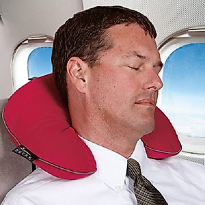 Bucky Utopia U-Shaped Neck Pillow, Black, One Size