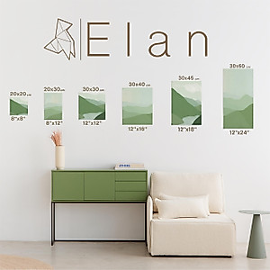 Elan Stretched Canvases 12x12, 6-Pack Canvases for Painting Painting Canvas Bulk Stretched Canvas for Adults, Blank Canvas for Painting, Painting Canvases, Paint Canvases for Painting, Art Canvas