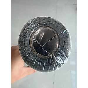 FEOMOS Window Privacy Film, Frosted Glass Window Film, Static Cling Window Tint for Home Décor & Anti UV, Black Lattice Sun Blocking Window Covering 17.3x78.7 inches