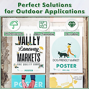 Koala Waterproof Paper for Laser Printer, Tearproof Printer Paper, Matte Double Sided Printable White Film 8.5x11 In 25 Sheets For Printing Backpacking Maps