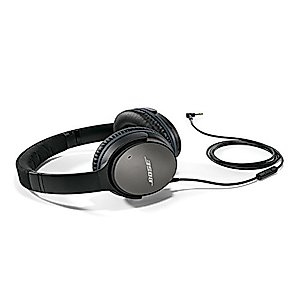 Bose QuietComfort 25 Acoustic Noise Cancelling Headphones for Apple devices - Black (Wired 3.5mm)