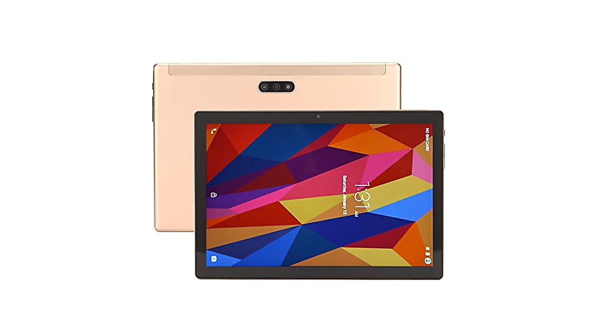 Gold Tablet with HD IPS Screen & Octa Core CPU