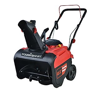 PowerSmart Snow Blower Gas Powered, 21 Inch Single Stage Gas Snow Thrower, 212CC Gasoline Engine Snowblower for Yard