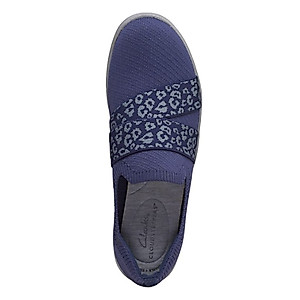 Clarks Adella Stride Dark Navy Knit 8.5 B (M)