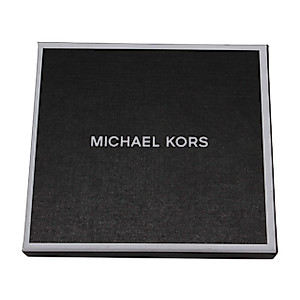 Michael Kors Men’s Leather Gifting Money Clip Card Case Box Set Black