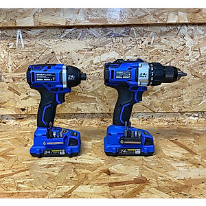 StealthMounts Magnetic Bit Holder for Kobalt (2 Pack) - Blue | Made in UK