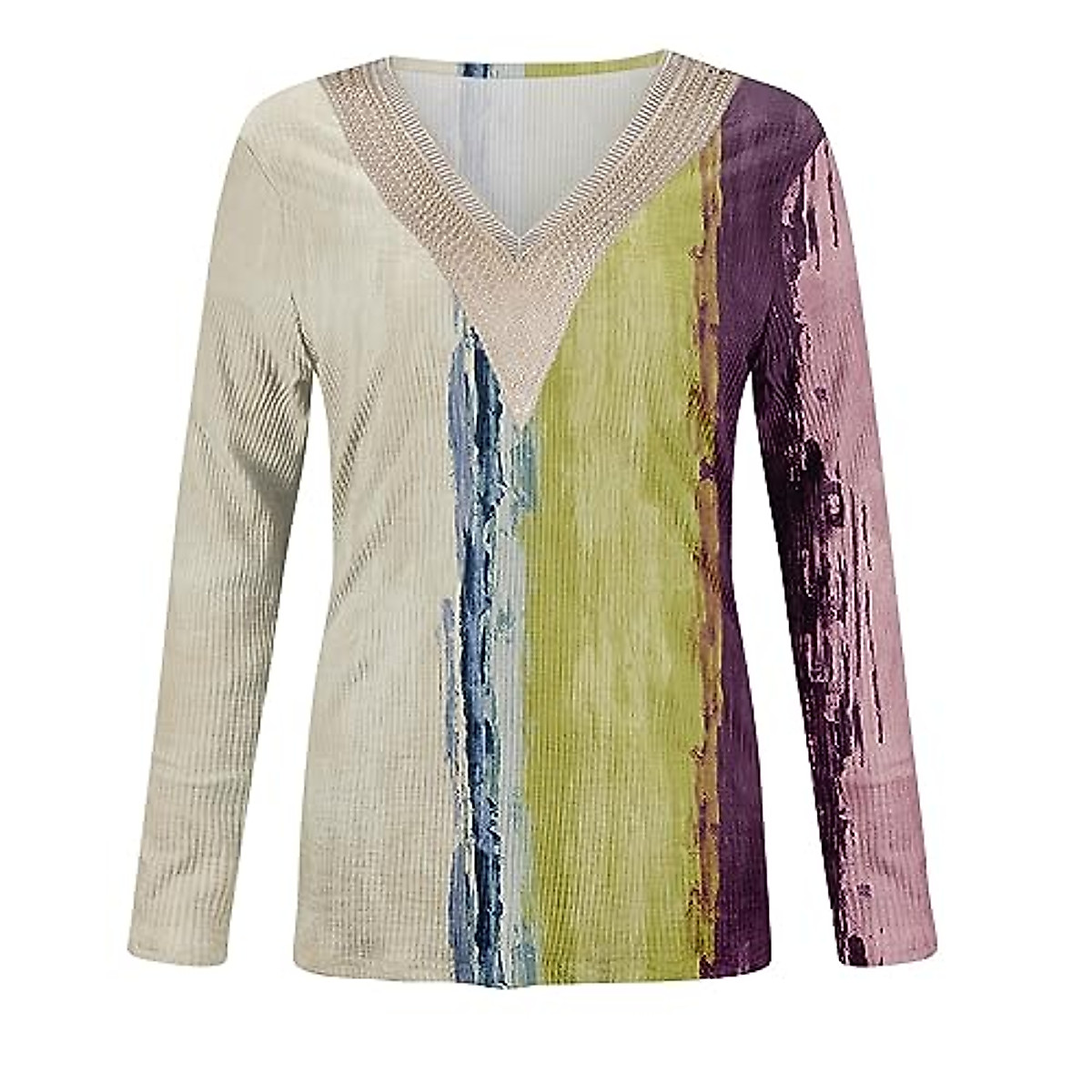 SNKSDGM 3D Print Womens Crewneck Sweatshirt Hooded Trendy Fall Clothes for Women Crop Long Sleeve Warm Clothes for Women Sport Womens Dresses v-Neck Puff Sleeves Halloween Dress for Women