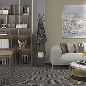 Kiimeey Coat Rack Industrail Metal Freestanding Corner Coat Stand With 2 Shelf