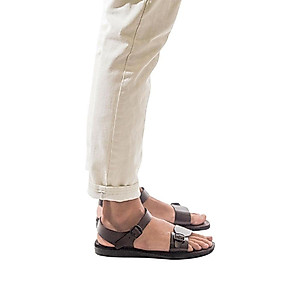 The Original - Leather Adjustable Buckle Sandal - Mens Sandals