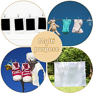 Clothes Pin - 30Pack Metal Clothes Pin with Bag Clothes Pins Heavy Duty Outdoor Metal Clothes Pins Clips Metal Chip Clips Stainless Steel Clothes Pins Metal Chip Clips Heavy Duty Clothes Line Clip