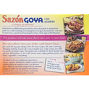 Goya Foods Sazón Seasoning With Azafran 3.52 Ounce (Pack of 3)