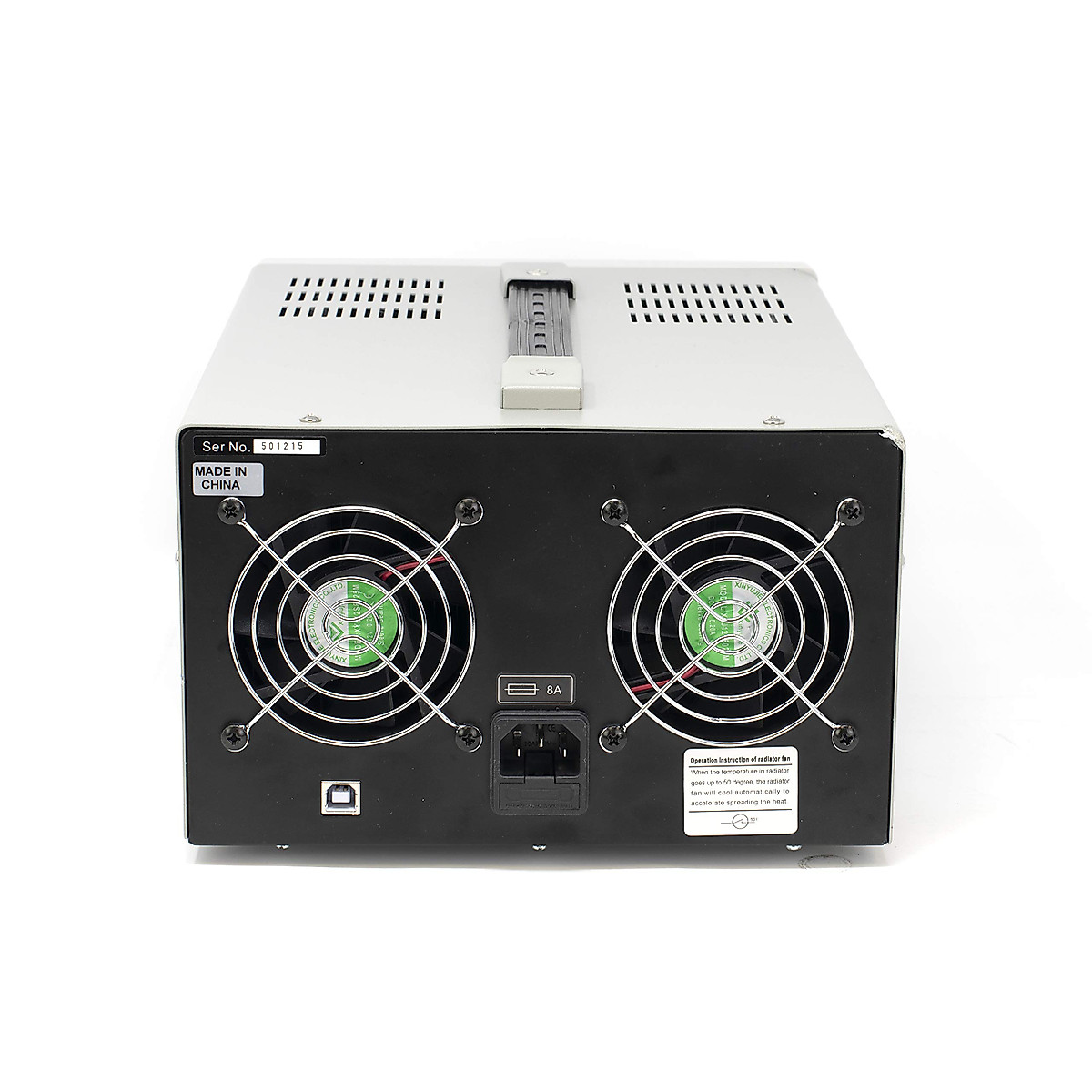 Tekpower TP3005PIII Programmable Variable Regulated Triple Output DC Power Supply, 0-30V at 0-5A