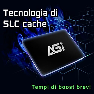 AGI 512GB AI178 2.5 Inch SATA III 3D TLC NAND Flash Internal Solid State Drive SSD (R/W Speed up to 530/510 MBs)
