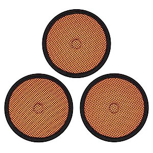 Hard Hat Replacement Top Pad Pack (Includes 3), Ergodyne Skullerz 8983,Orange, Medium