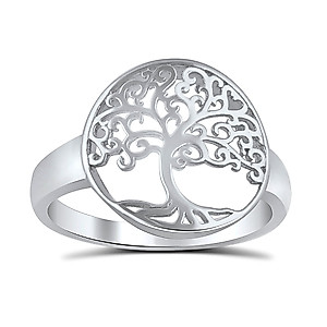 Sterling Silver Tree of Life Ring (7)