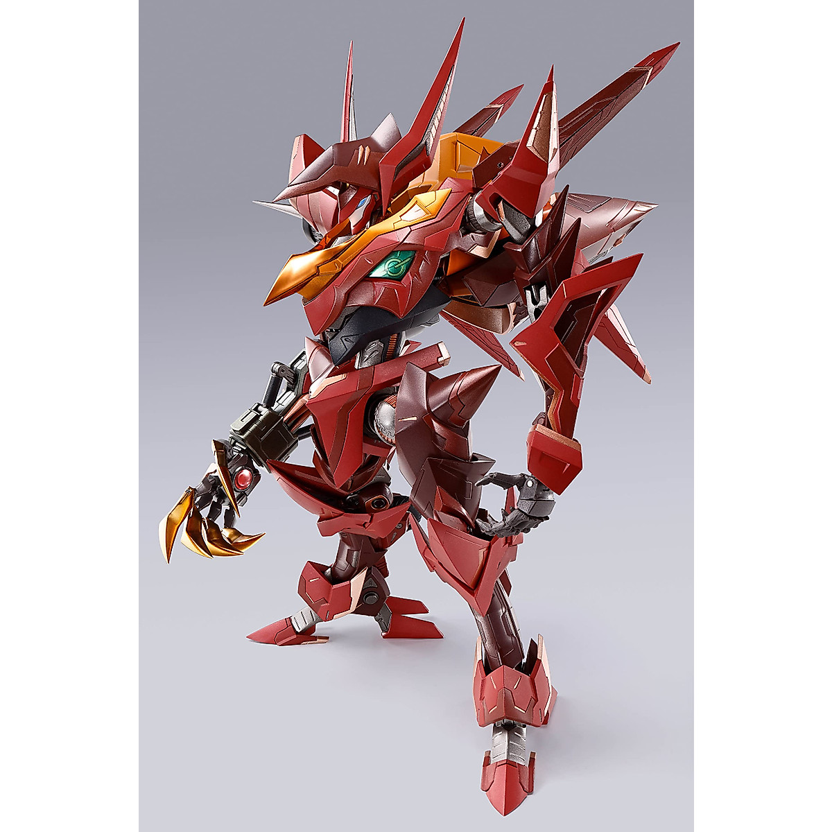 TAMASHII NATIONS - Code Geass: Lelouch of The Rebellion - R2 Seiten - Guren Type-08 Elements, Bandai Spirits Metal Build Dragon Scale Collectible
