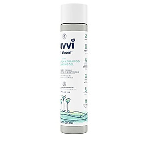 Vivvi & Bloom Gentle 2-in-1 Baby Wash & Shampoo Cleansing Gel, Leaves Sensitive Skin Feeling Healthy & Moisturized, Fragrance-Free, Formulated Without sulfates, paraben, & Dyes, 10 fl. Oz