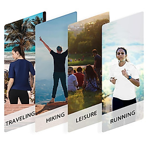 OMGear Rash Guard Swim Shirt Sun Block Short Long Sleeve Surf Tee Swimsuit Top (White(Short Sleeve), S)