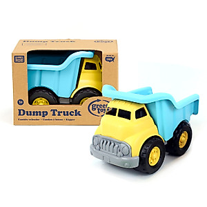 Green Toys Dump Truck - Turquoise/Yellow