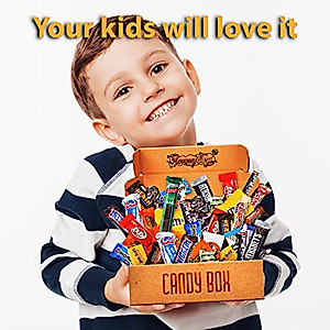 HERSHEY'S Assorted Bulk Chocolate Mix 3 Pounds - KitKat, Almond Joy, Milki Way, Tootsie, 3 Musketeers & More. Candy Variety Pack Fun Size, Individually Wrapped Assorted Milk Chocolate Bars. Candy Gift Box for Easter, Birthday Party, College Students