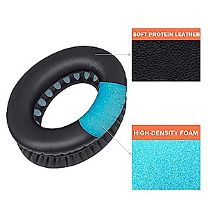 Headphones Replacement Ear Pads for Bose QC15, QC25, QC35, QC35ii. (QC35, QC35II)
