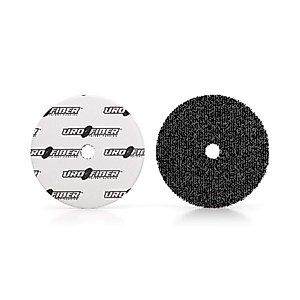 Buff and Shine URO-Fiber Microfiber Pad for Car Compounding, Cutting, Buffing, Waxing, and Polishing - Compatible with Long-Throw, High-Action, Dual-Action, and Random Orbital Polisher - 3 in (2 Pad)