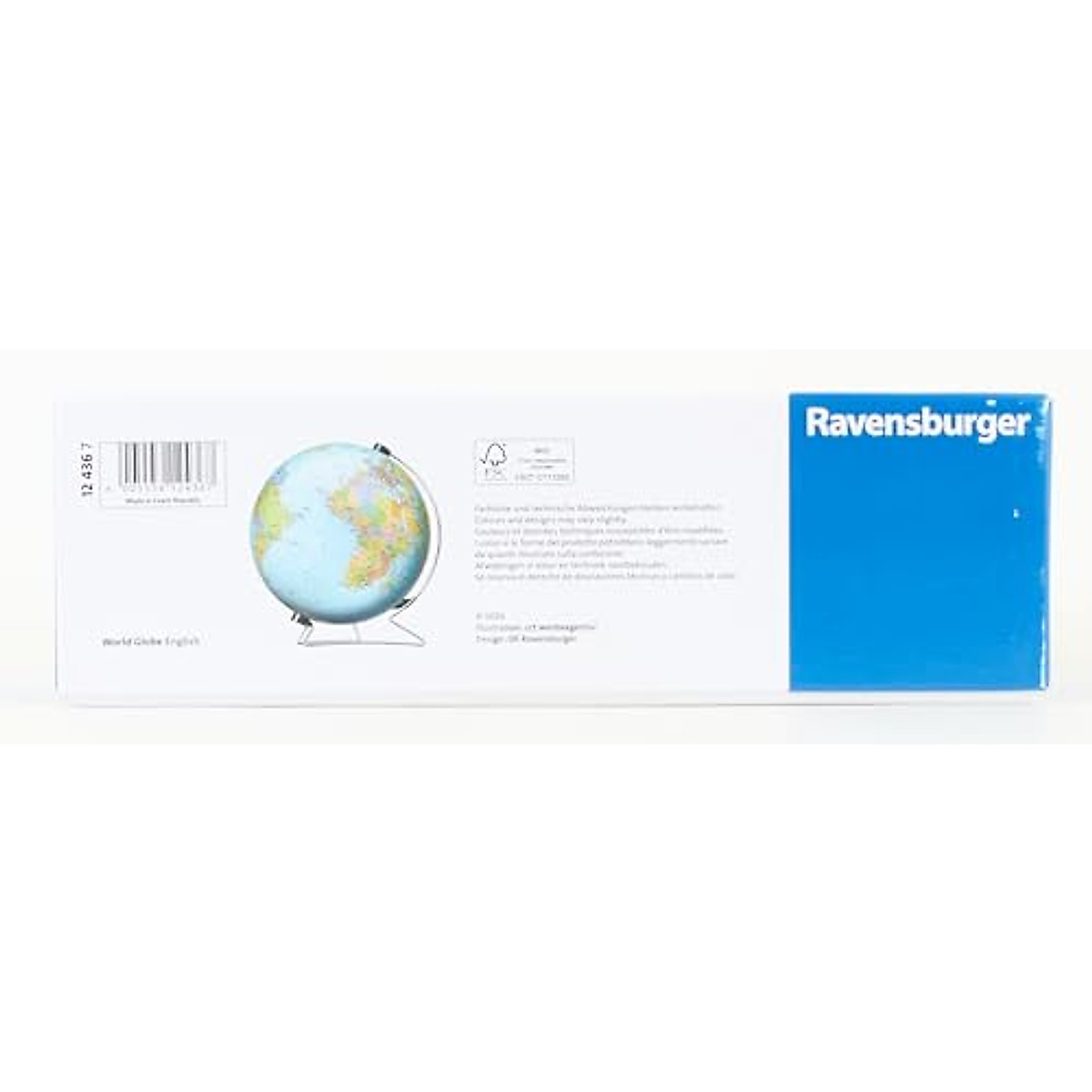 Ravensburger The Earth 540 Piece 3D Puzzle - Engaging Fun for Kids and Adults | Precision Fit with Easy Click Technology | Durable Displayable Model | Celebrating Over 130 Years of Quality