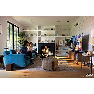 VIZIO V-Series 5.1 Home Theater Sound Bar with Dolby Audio, Bluetooth, Wireless Subwoofer, Voice Assistant Compatible, Includes Remote Control - V51x-J6