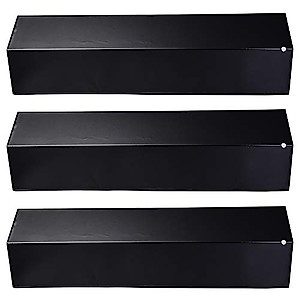 Votenli P9231A(3-Pack) 15 3/8" Porcelain Steel Heat Plate for Brinkmann 810-1415F, 810-1415-F, 810-1415-W, 810-1420-0, 810-1420-1, 810-1450-1, 810-1470, 810-1470-0, 810-1570-0