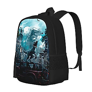 Anime Backpack Dinosaur Backpack For Men Women Teen Cartoon 3d Packback Travel Bag Fans Gifts Backpack